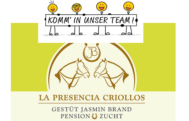 Komm in unser Team :-) als MINIJOBBER | La Presencia Criollos